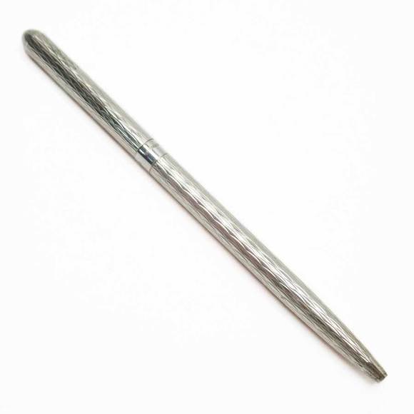 Tiffany & Co. | Jewelry | Tiffany Diamond Texture Ballpoint Pen Silver ...